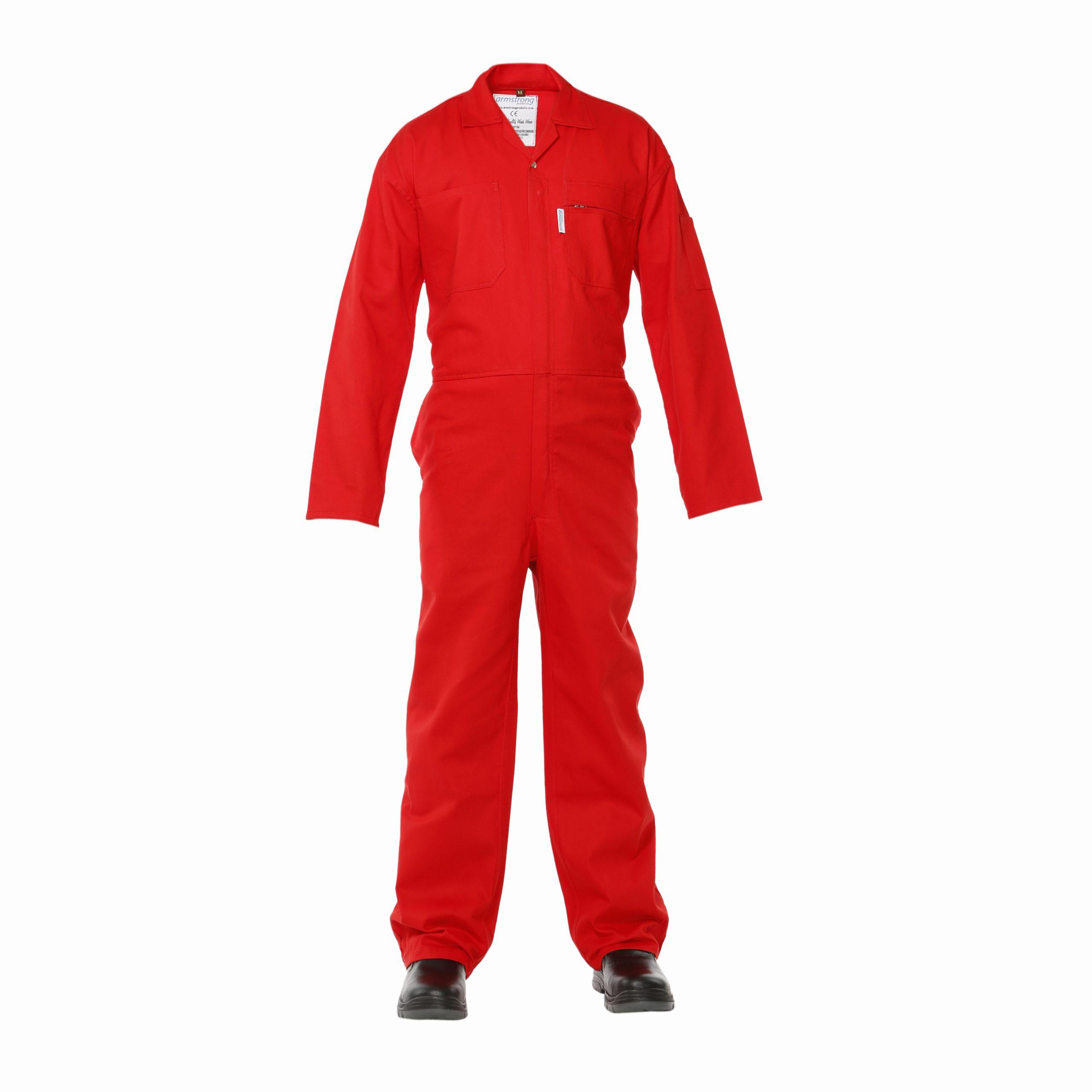 Basic 100% Cotton Coverall - Armstrong Products