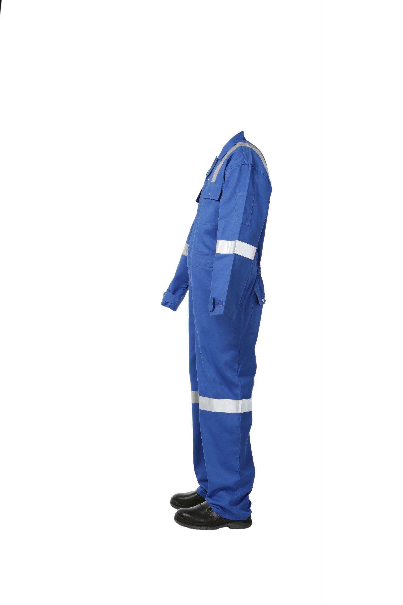 Elegant 100% Cotton Coverall | Professional Industrial Workwear